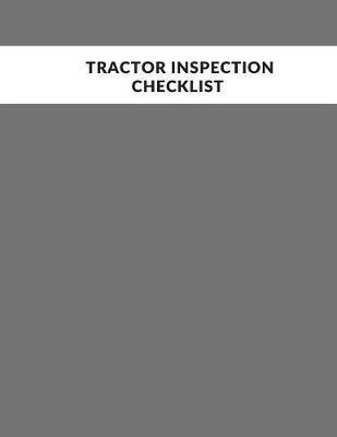 Tractor Inspection Checklist | Jason Soft Book | Buy Now | at Mighty Ape NZ