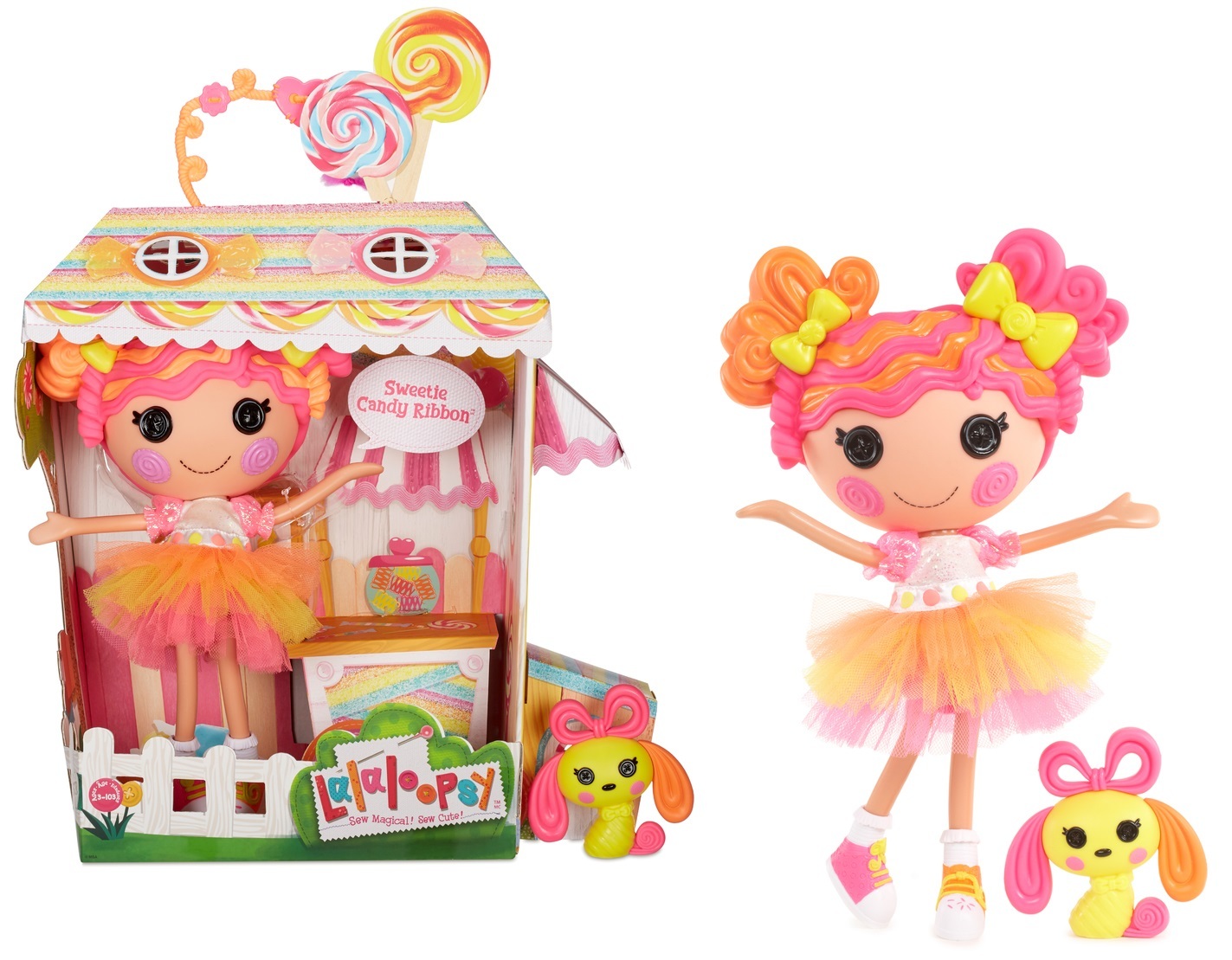 Buy Lalaloopsy: Large Doll - Sweetie Candy Ribbon at Mighty Ape NZ