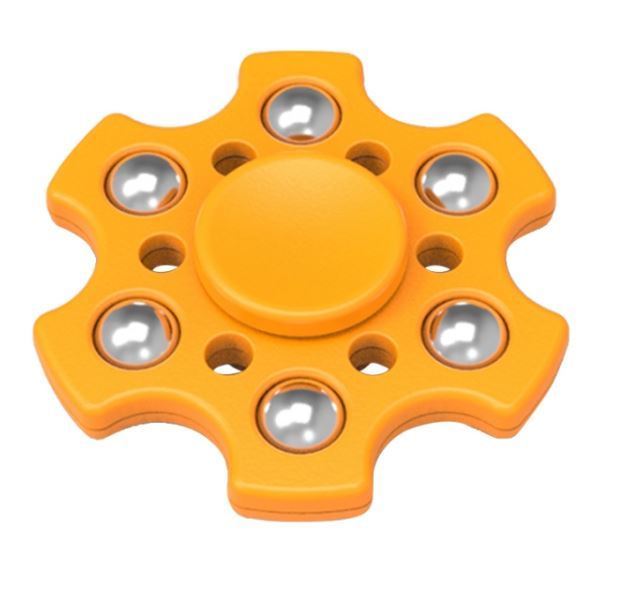 Buy Hex Fidget Spinner - Yellow at Mighty Ape NZ