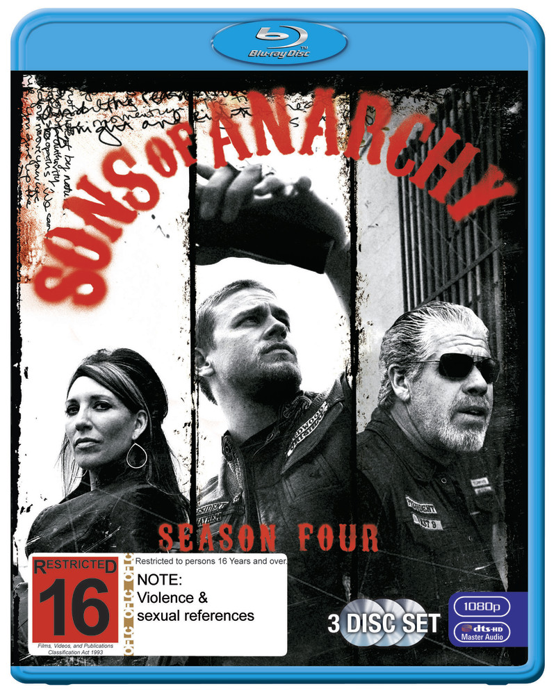 Sons of Anarchy Season 4 | Blu-ray | In-Stock - Buy Now | at Mighty Ape NZ