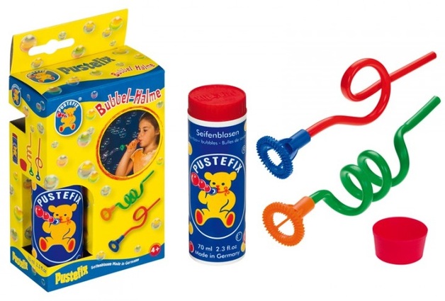 Buy Rainbow Bubbles - Bubble Straws 2 pack at Mighty Ape NZ