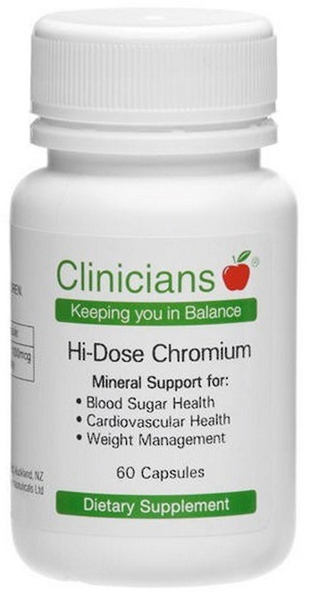 Buy Clinicians Chromium AA Chelate (60 Capsules) at Mighty Ape NZ