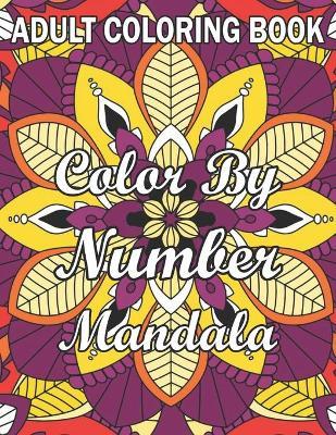 Adult Coloring Book Color By Number Mandala | Nancy Wilkes Publishing ...