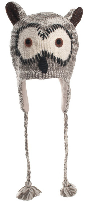 Owl Woolen Beanie | Boy's | at Mighty Ape NZ