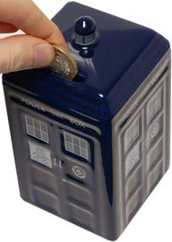Doctor Who Tardis Ceramic Money Bank | at Mighty Ape NZ