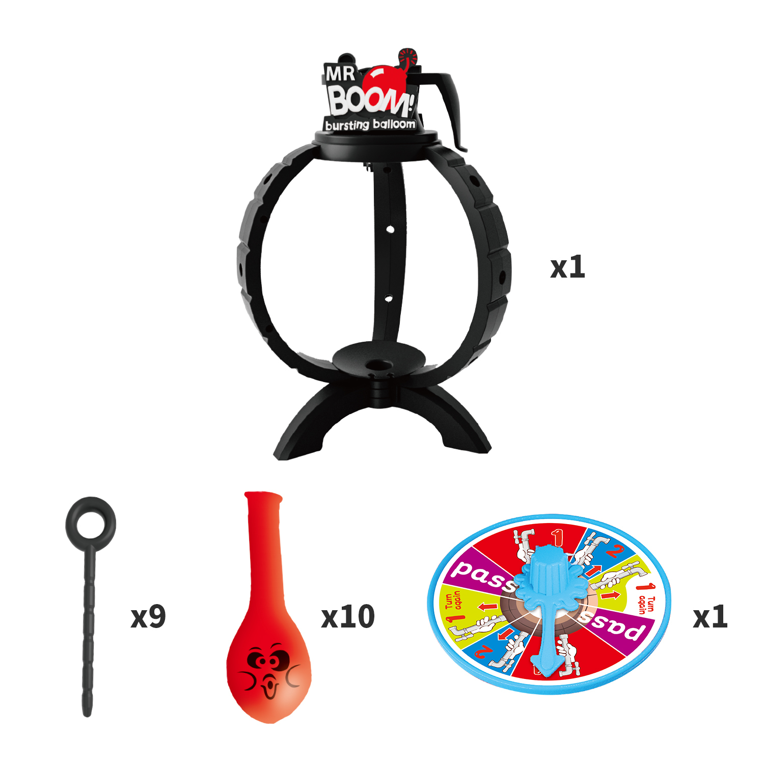 Mr Boom - Bursting Balloon Game | Board Game | at Mighty Ape Australia