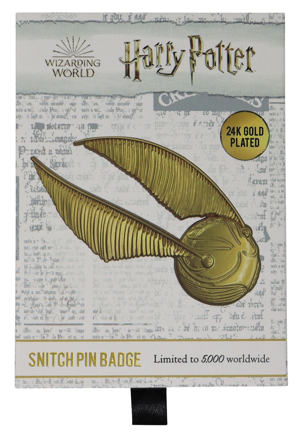 Harry Potter: Golden Snitch - Oversized Pin Badge | at Mighty Ape NZ
