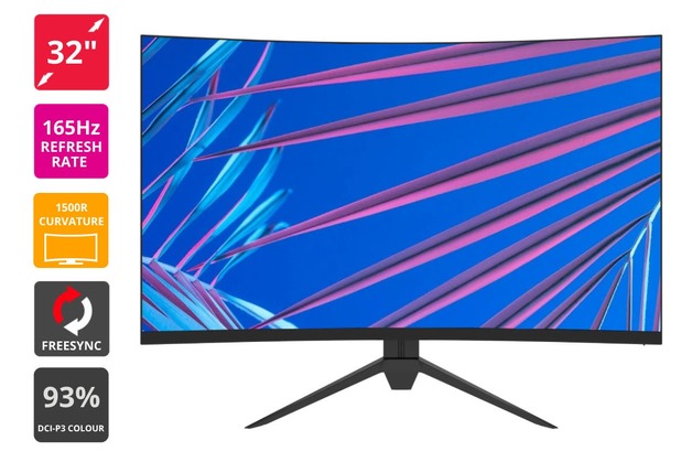 Kogan 32" Curved Full HD 240Hz FreeSync Monitor (1920, 03/05/2024