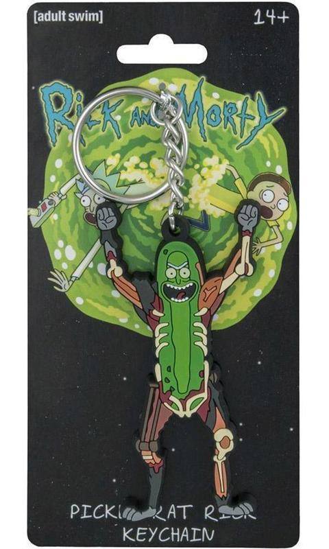 Rick and Morty: Pickle Rat Rick Keychain | at Mighty Ape NZ