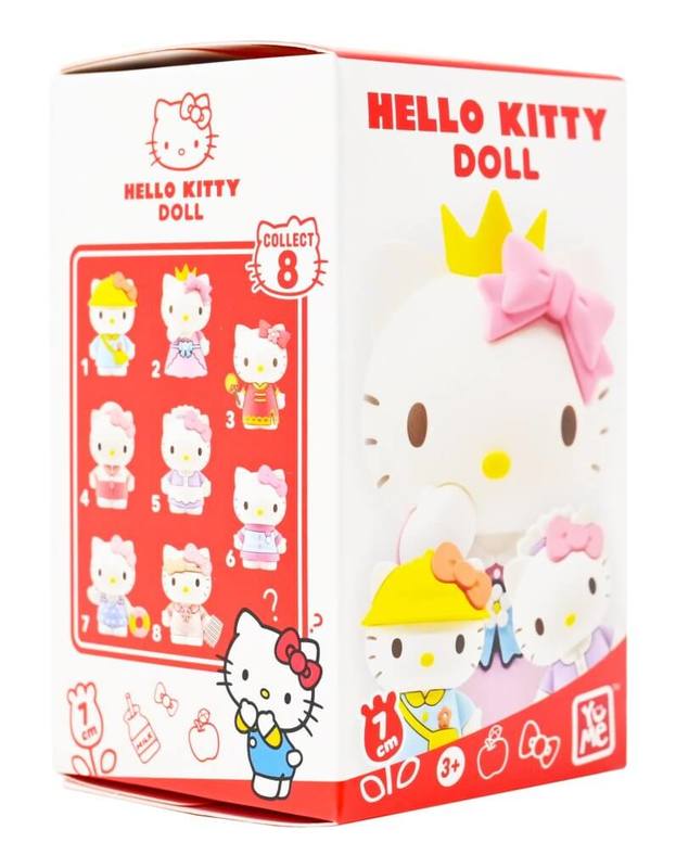 Hello Kitty Dress Up Mini Doll - 7cm Figurine (Assorted) | at Mighty Ape NZ