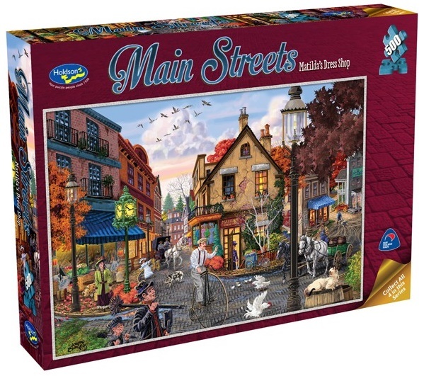 Main Streets 500pc Puzzle - Matilda's Dress Shop | Board Game | at ...