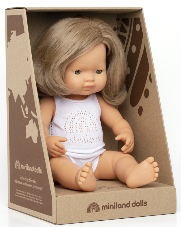 Buy Miniland - Anatomically Correct Baby Doll at Mighty Ape NZ