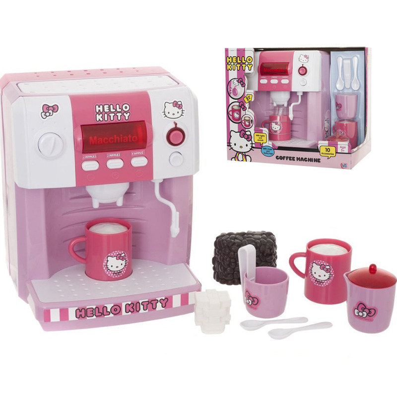 Buy Hello Kitty Coffee Machine - with lights and sounds at Mighty Ape NZ