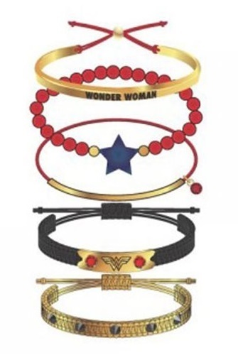 Wonder Woman - Arm Party Bracelet Set | Women's | at Mighty Ape NZ