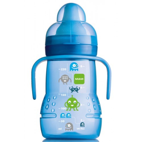 Buy MAM Trainer Cup 220ml (Blue) at Mighty Ape NZ