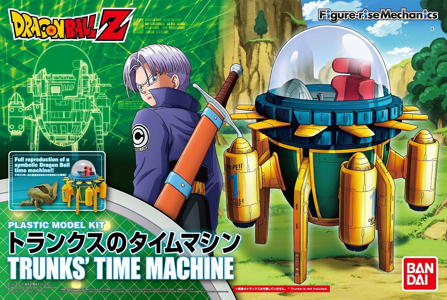 Trunks' Time Machine - Model Kit | at Mighty Ape Australia