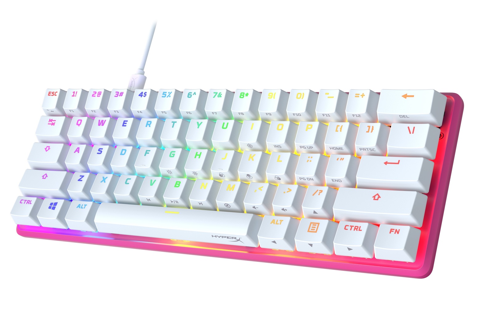HyperX Alloy Origins 60 Mechanical Gaming Keyboard (Limited Pink ...