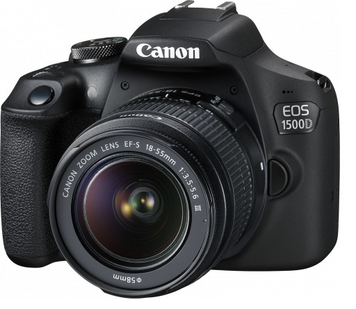 Canon EOS 1500D 24MP DSLR Camera (EFS 18-55 III) | at Mighty Ape NZ