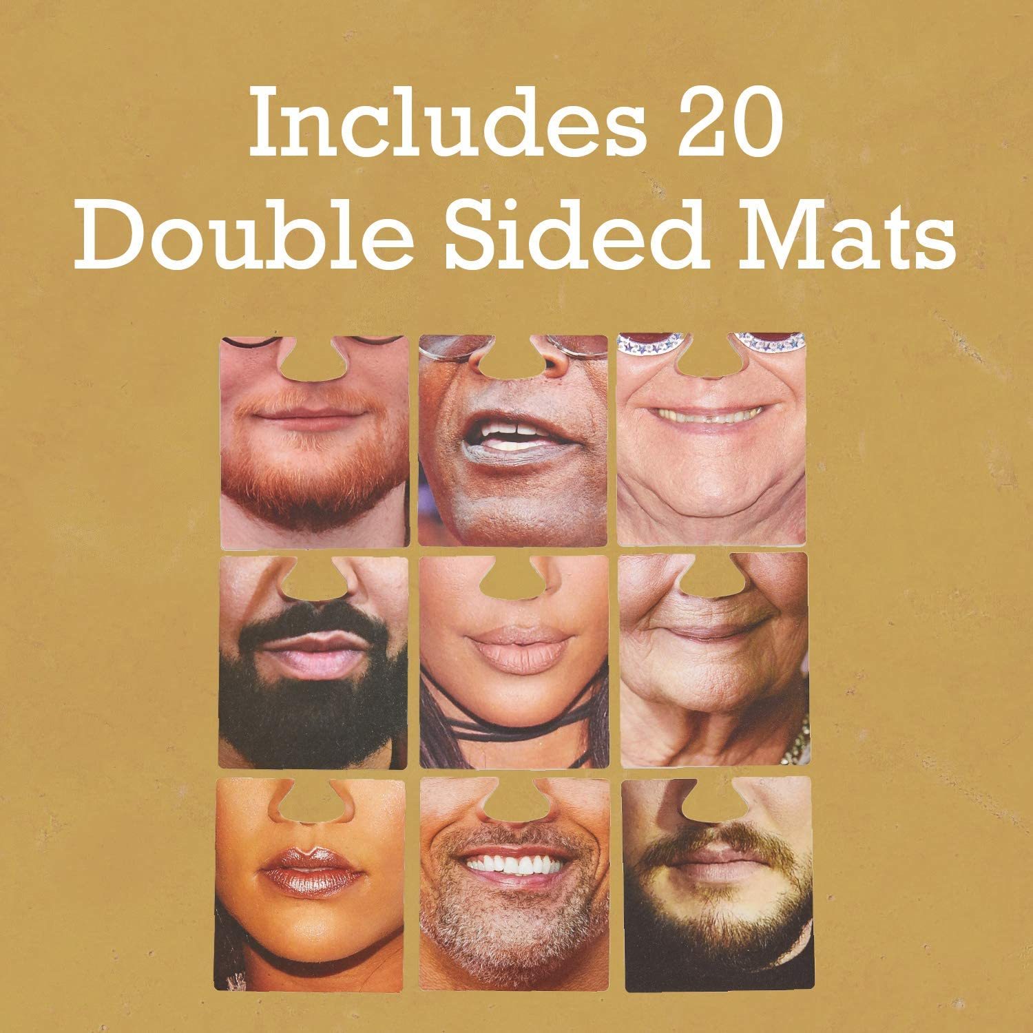 Celebrity Face Mats | at Mighty Ape NZ