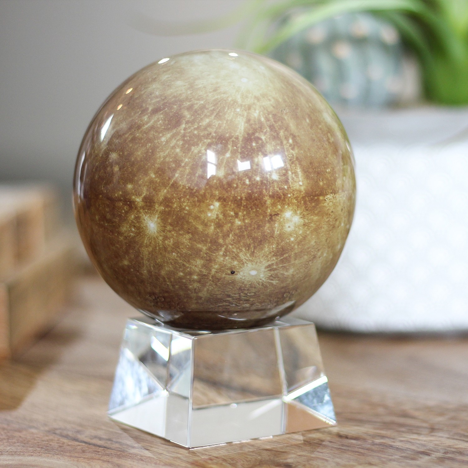 Buy Mova: Self Rotating Globe - Mercury (11.5cm) at Mighty Ape NZ