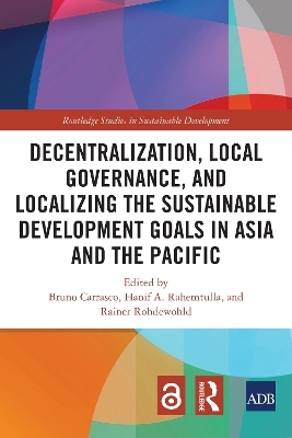 Decentralization, Local Governance, and Localizing the Sustainable ...