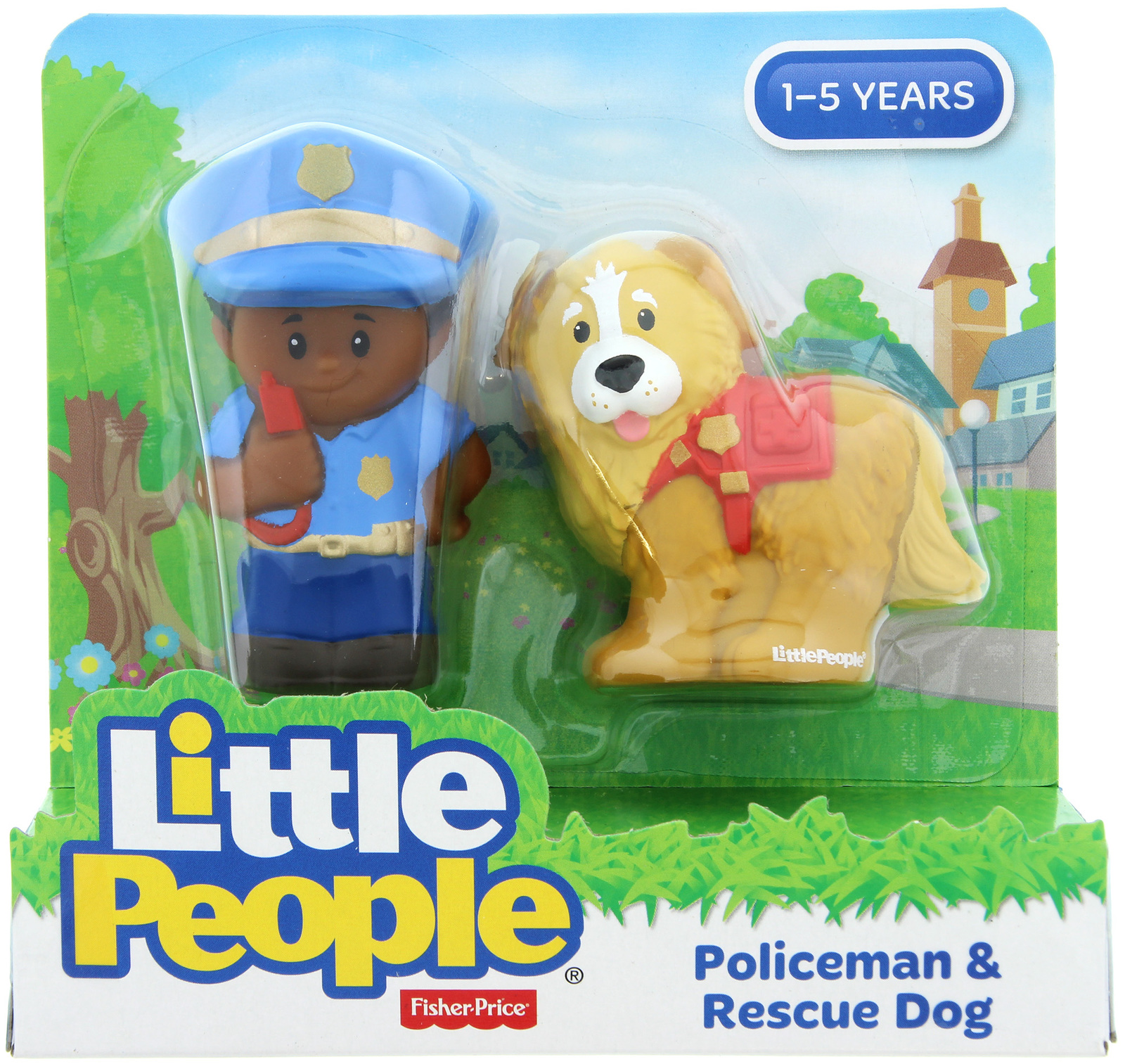 Buy Fisher-Price: Little People - Policeman & Rescue Dog at Mighty Ape NZ
