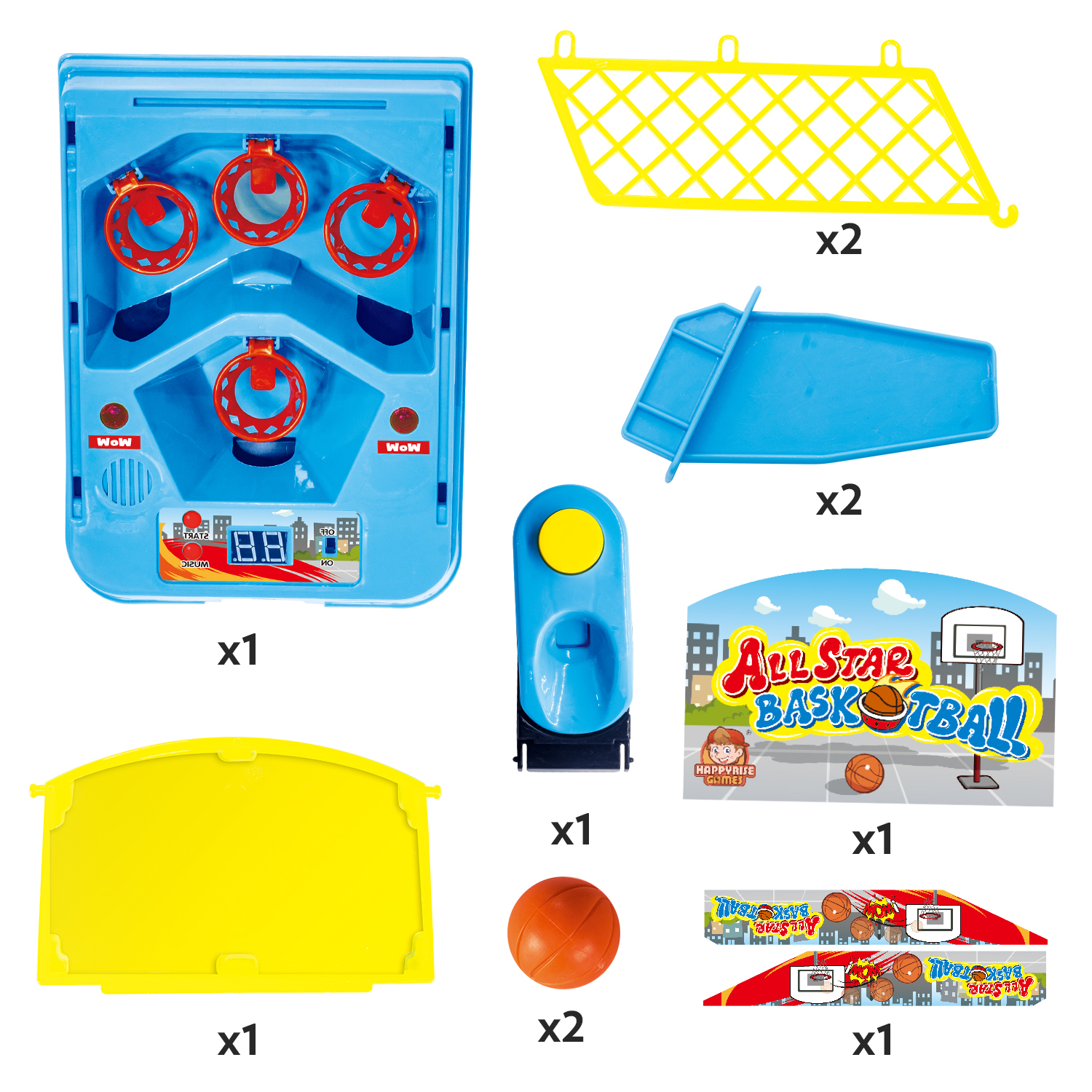 Buy Arcade Style All Star Basketball Game at Mighty Ape NZ