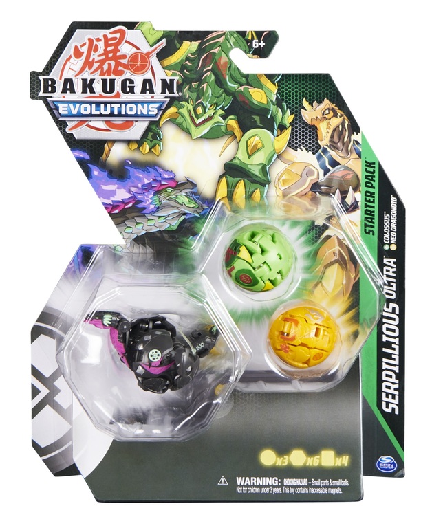 Buy Bakugan: Evolutions Starter Pack - Serpillious Ultra at Mighty Ape NZ