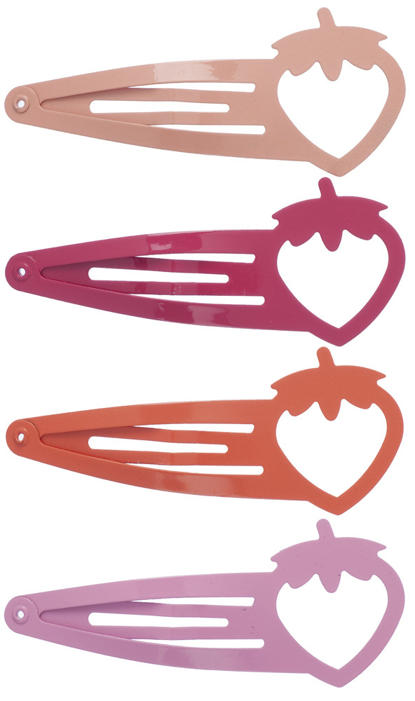 Mita: Laser Cut Strawberry Clips 4 Pack | at Mighty Ape NZ