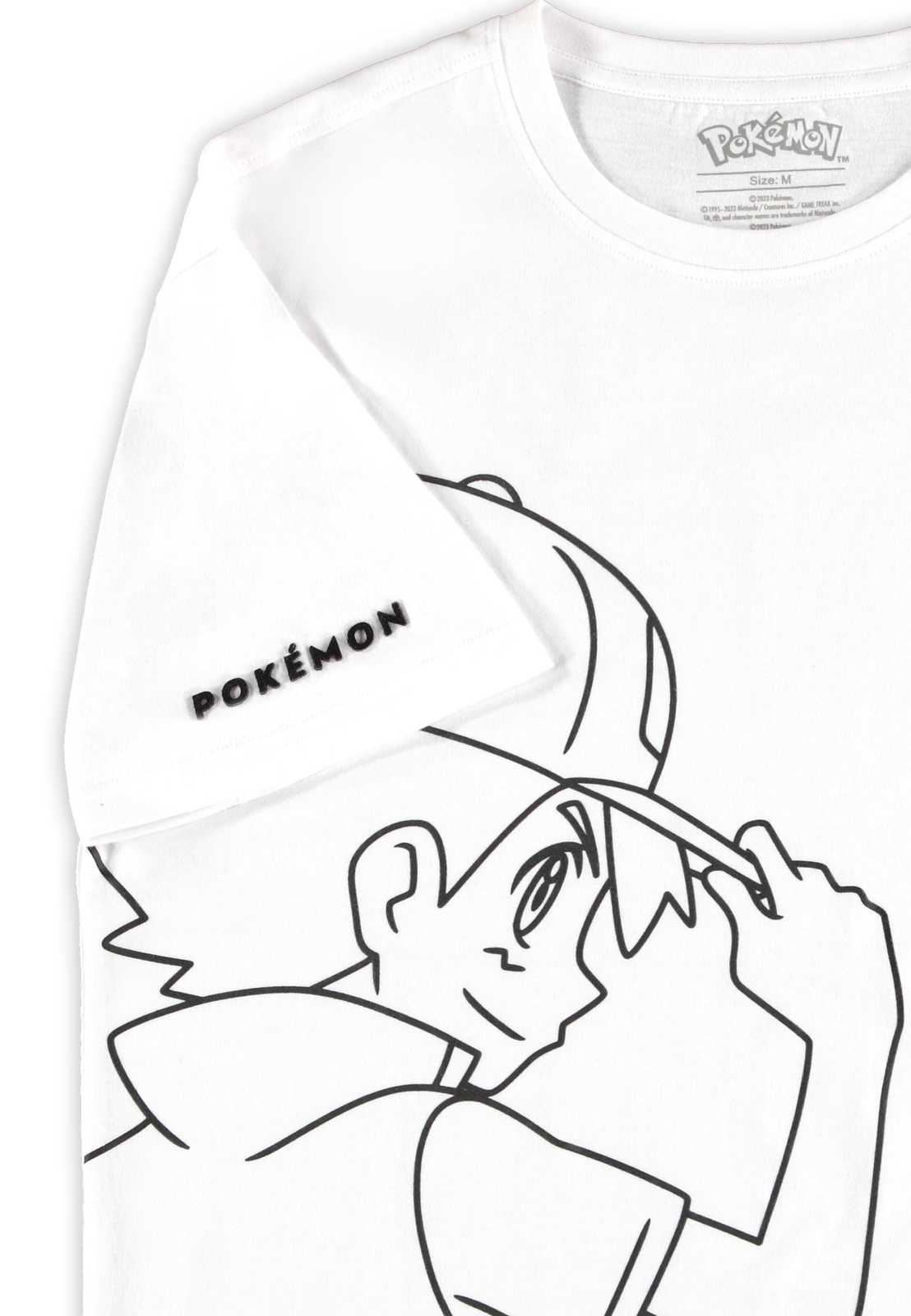 Difuzed: Pokémon - Ash T-Shirt (Size: S) | at Mighty Ape NZ