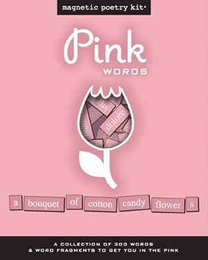 Magnetic Poetry Kit - Pink Words | at Mighty Ape NZ