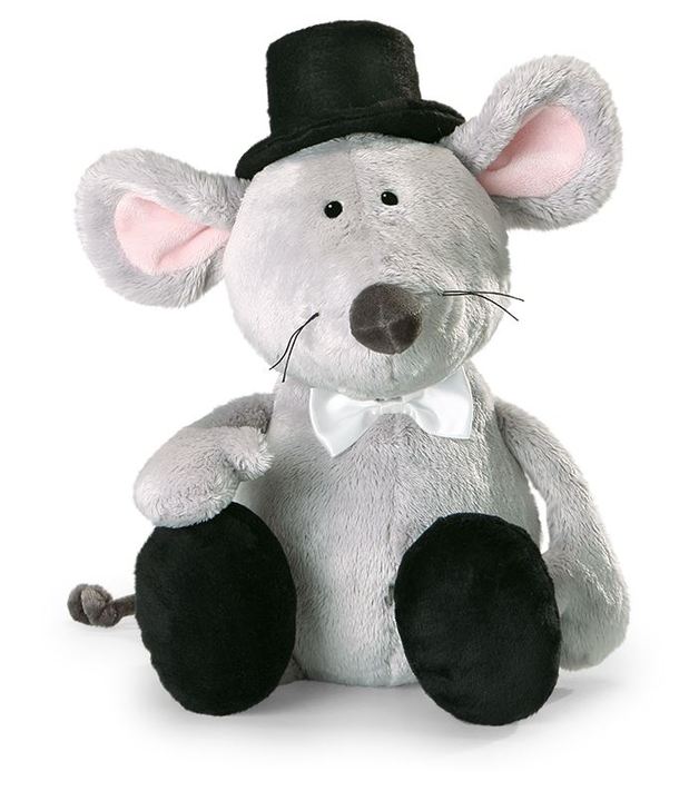 Buy Nici Just Married - Mouse Groom Light Grey 15cm Dangling at Mighty ...