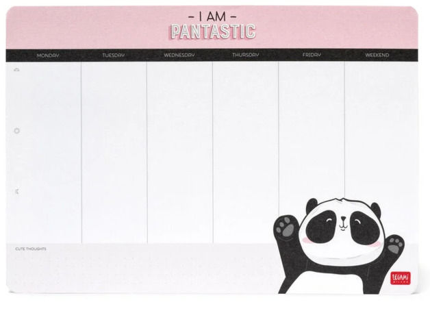 Buy Legami: Smart Notes - Paper Mousepad & Notepad Panda at Mighty Ape NZ