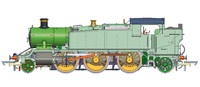 BR, Class 5101 'Large Prairie', 2-6-2T, 4160 | at Mighty Ape NZ