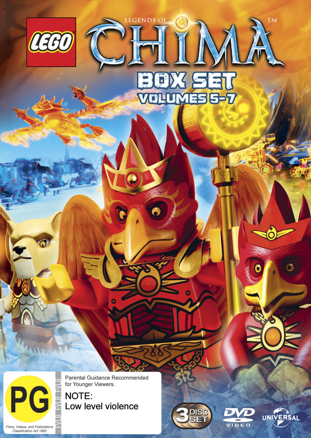 Lego Legends of Chima Season 2 Volume 5-7 | DVD | Buy Now | at Mighty ...