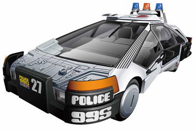 Blade Runner 1:24 Police Car No. 27 Model Kit | at Mighty Ape NZ