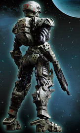 Starship Troopers Invasion Play Arts Kai Major Henry Varro Action ...