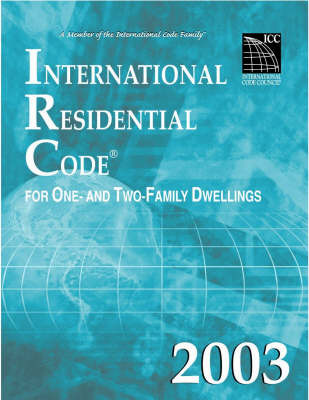 International Residential Code | International Code Council Book | Buy ...