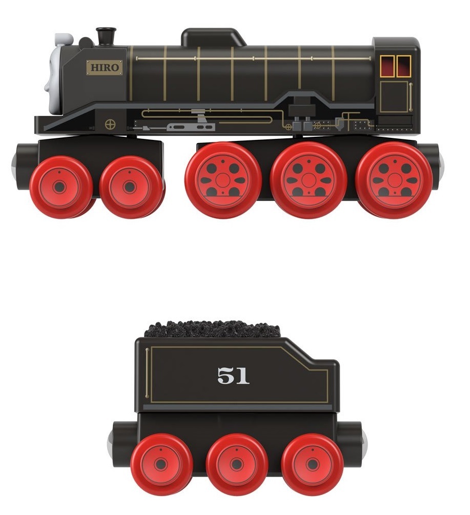 Buy Thomas & Friends: Hiro - Wooden Engine at Mighty Ape NZ