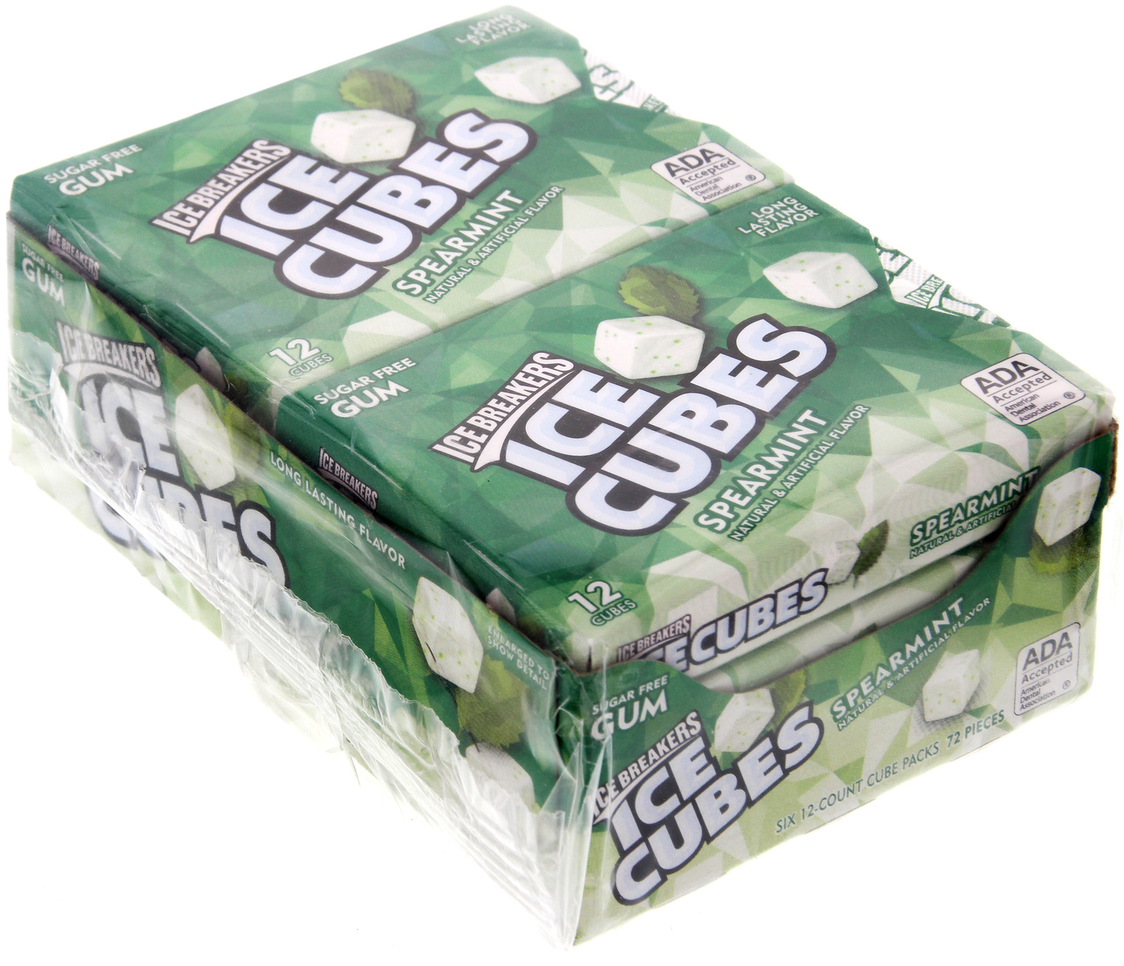 Ice Breakers Ice Cubes - Spearmint 12s (6pk) | at Mighty Ape NZ