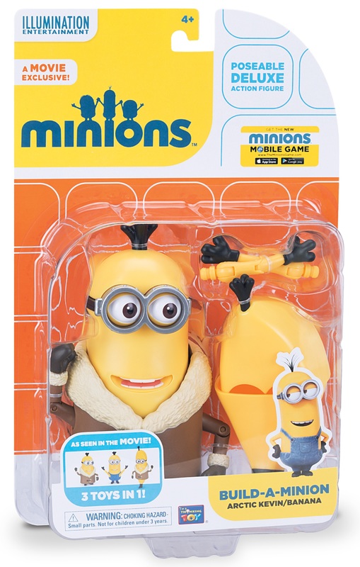 Buy Minions: Build-A-Minion Kevin - Deluxe Action Figure at Mighty Ape NZ