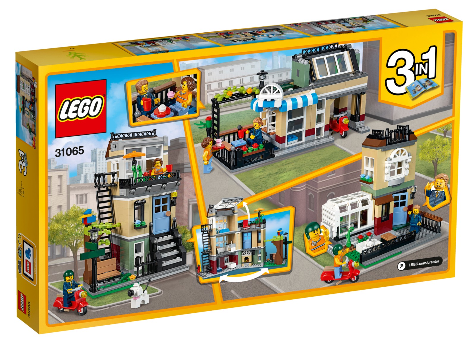 Buy LEGO Creator: Park Street Townhouse (31065) at Mighty Ape Australia