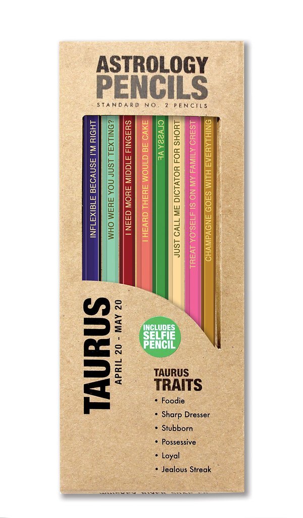 Buy Whiskey River Co: Astrology Pencil - Taurus at Mighty Ape NZ