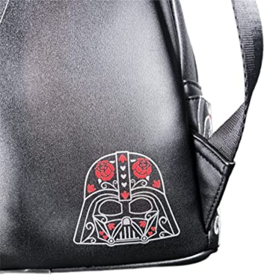 Star Wars - Darth Vader Floral Embroidered Mini Backpack | at Mighty Ape NZ