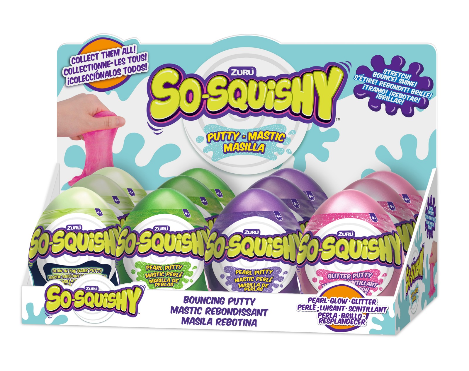 Buy So Squishy - Glow Putty at Mighty Ape NZ