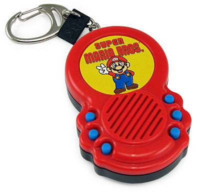 Super Mario Bros Talking Keyring | at Mighty Ape NZ