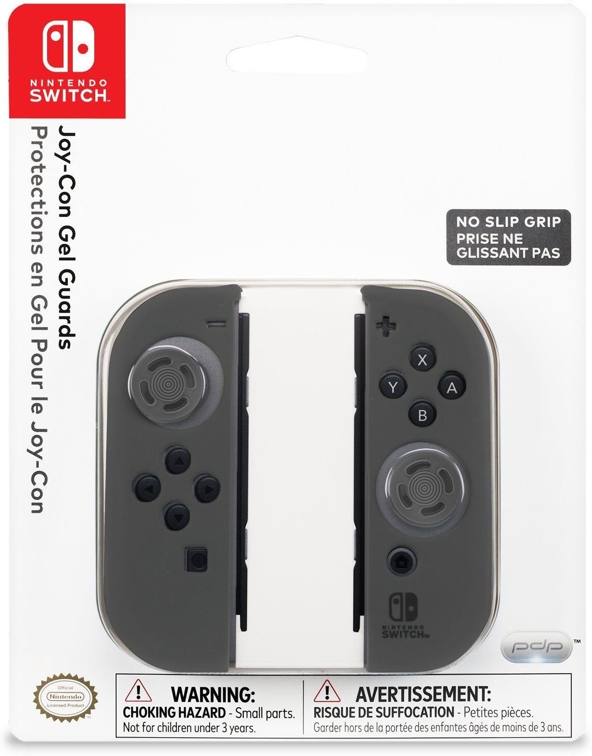 PDP Nintendo Switch Comfort Grip Joy Con Gel Guards (Grey) | Switch ...