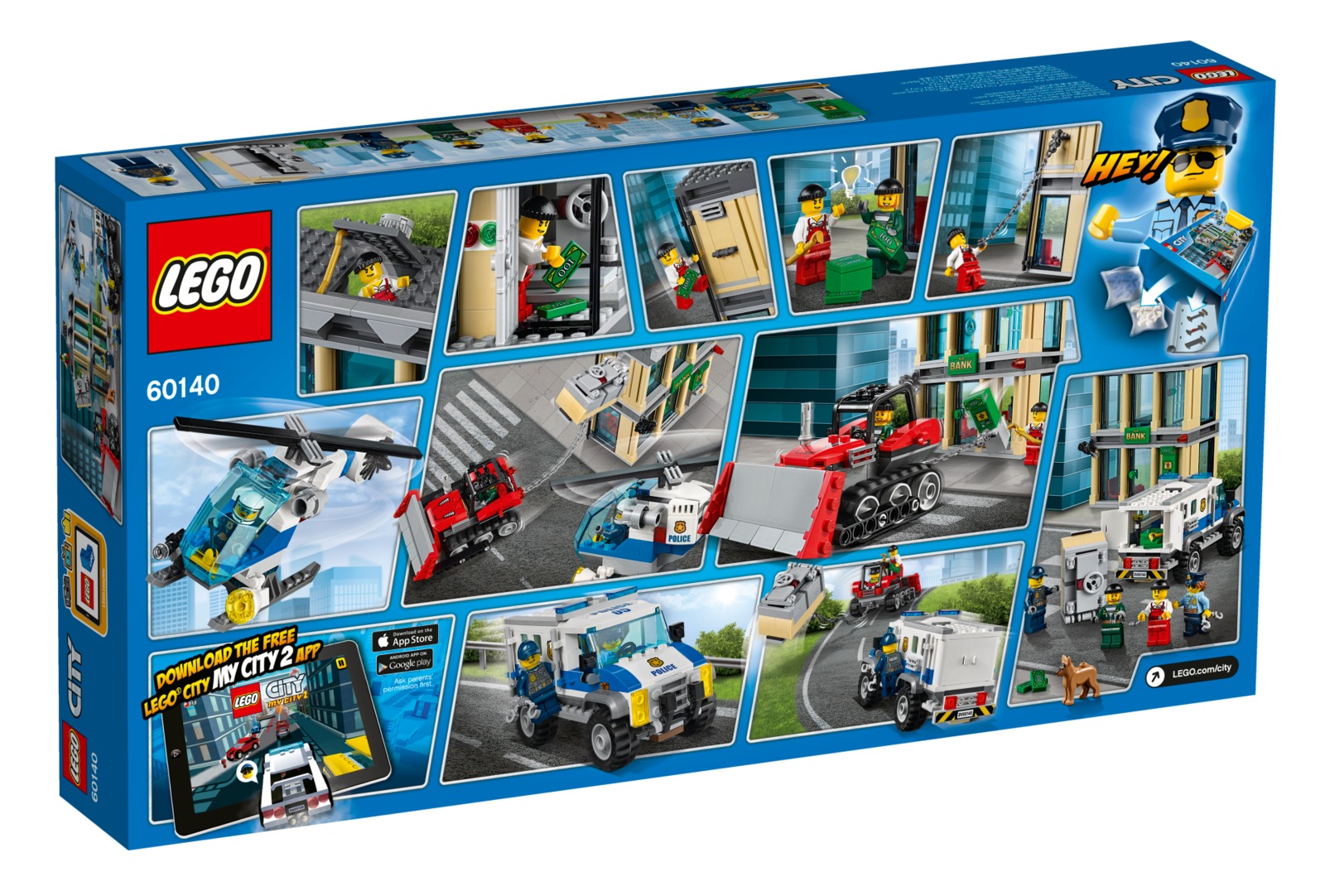 Buy LEGO City: Bulldozer Break-in (60140) at Mighty Ape NZ