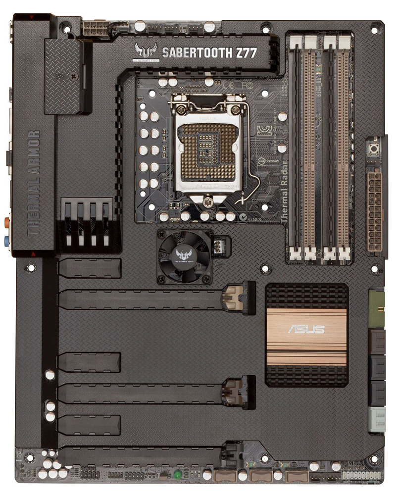 Asus Sabertooth Intel Z77 Motherboard | at Mighty Ape Australia