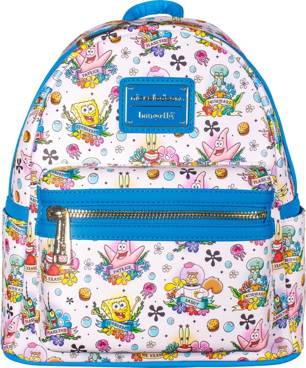 Loungefly: SpongeBob SquarePants - Tattoo US Exclusive Mini Backpack ...